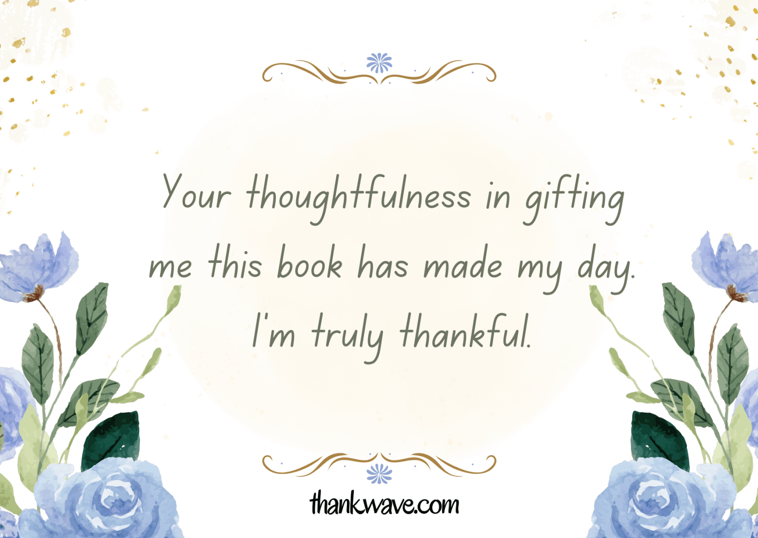 Gratitude Messages for the Book Gift - thankwave.com