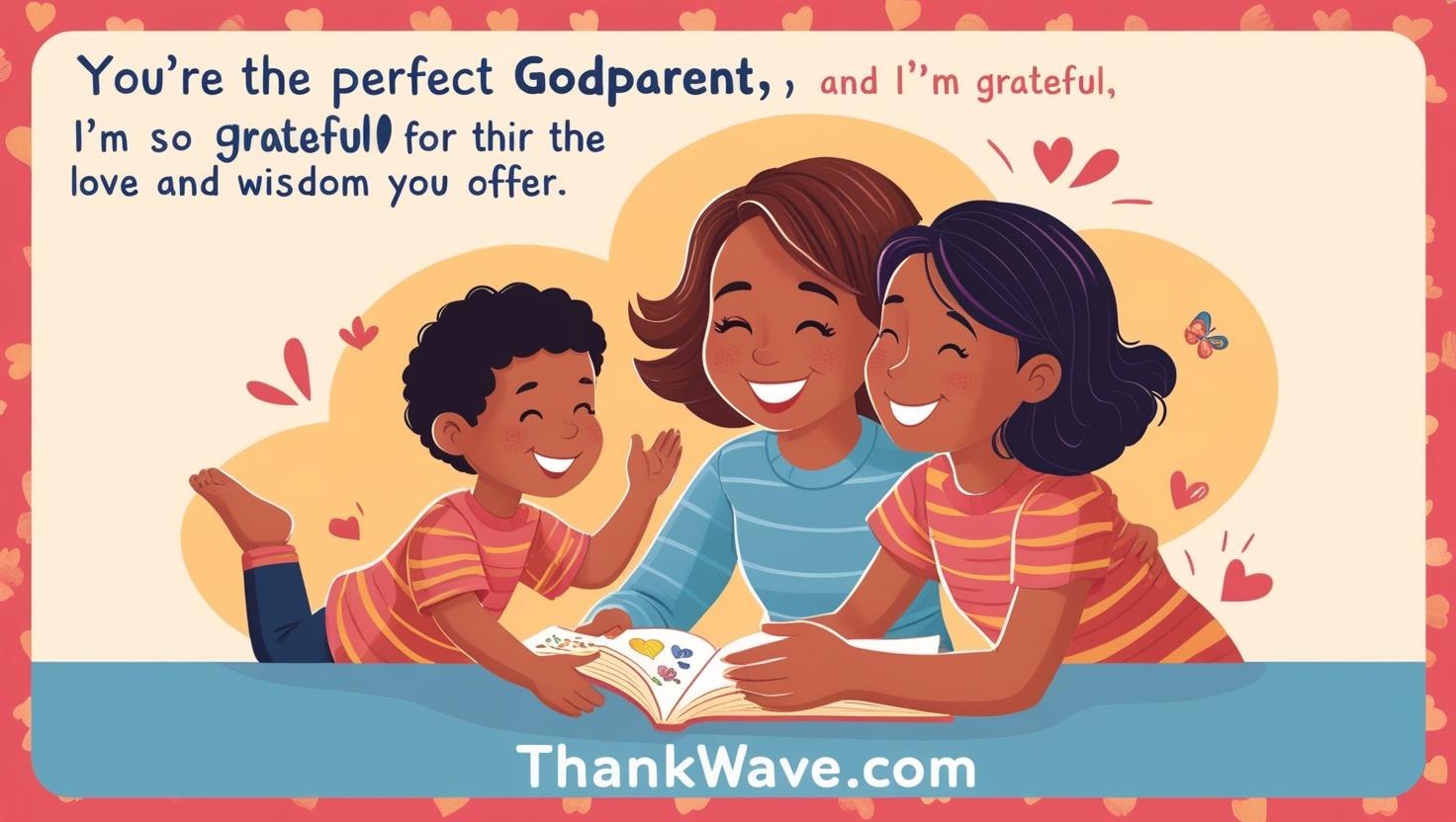 Short Thank You Messages For Godparents - thankwave.com