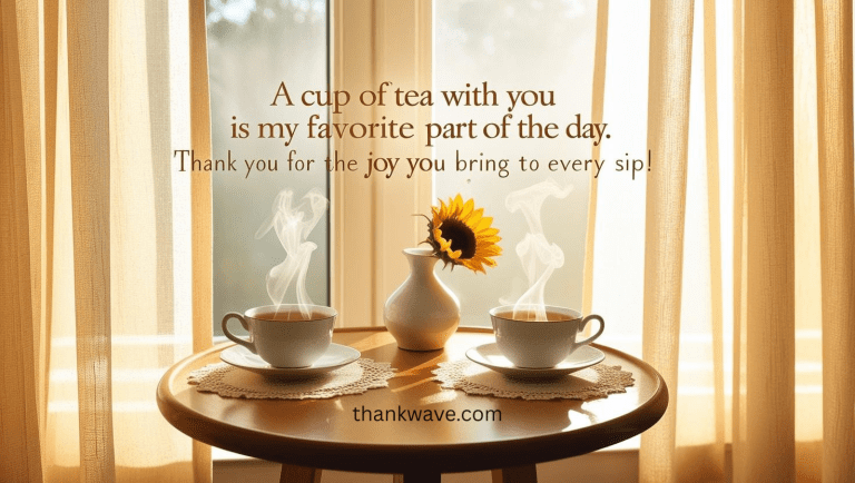 100+Heartwarming Quotes & Thank You Messages for National Tea Day ...